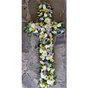 Floral Cross - Funeral Flowers Eastbourne