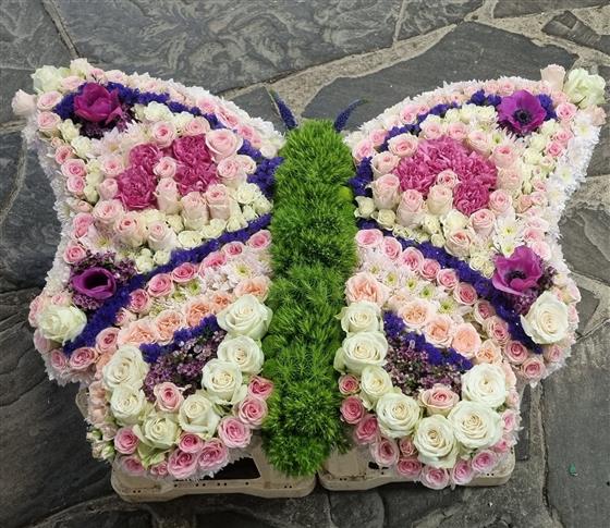 Butterfly - Funeral Flowers Eastbourne